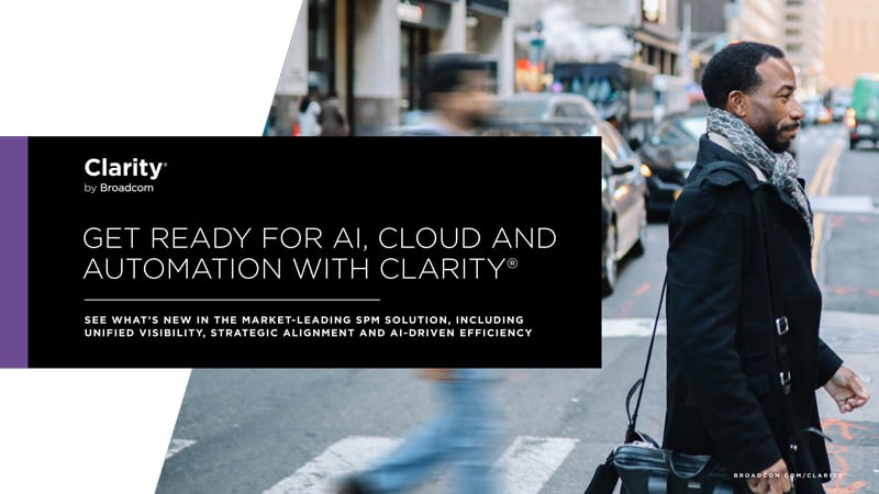 Get Ready for AI, Cloud and Automation with Clarity